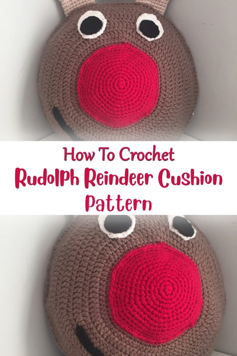 8 Free Crochet Rudolph Patterns For Spreading Festive Vibes - DIYs Maker