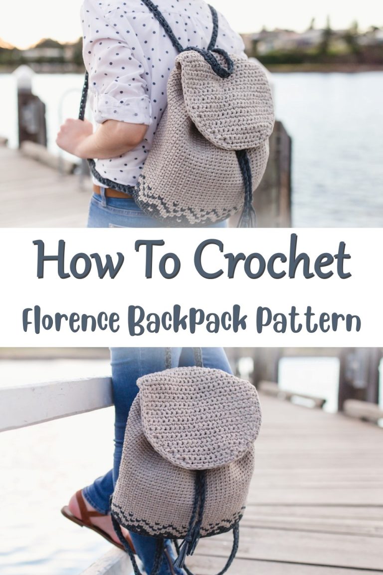 8 Free Crochet Backpack Patterns In Different Styles - DIYs Maker