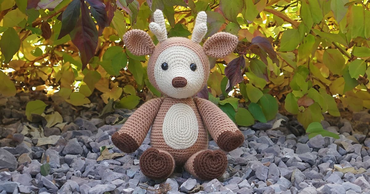 8 Free Crochet Rudolph Patterns For Spreading Festive Vibes - DIYs Maker