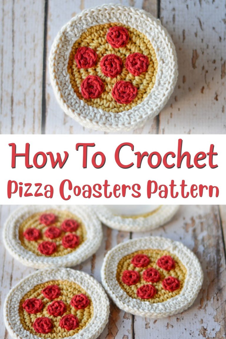 8 Free Crochet Pizza Patterns For Food-Themed Parties - DIYs Maker