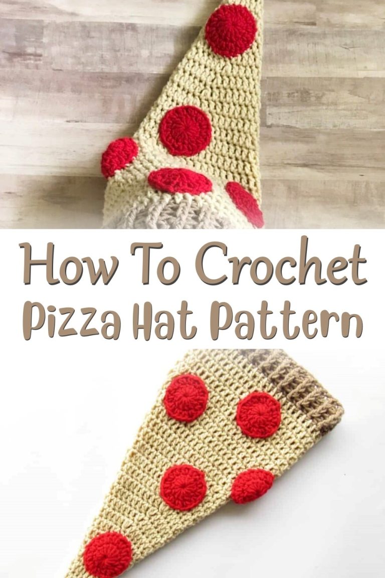 8 Free Crochet Pizza Patterns For Food-Themed Parties - DIYs Maker