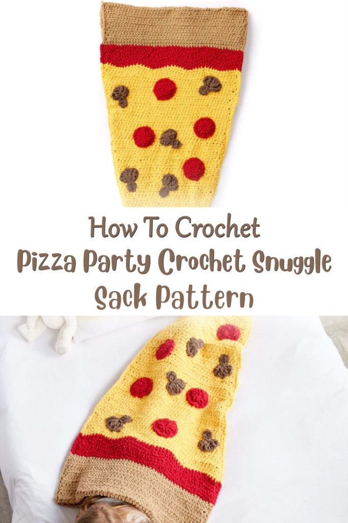 8 Free Crochet Pizza Patterns For Food-Themed Parties - DIYs Maker