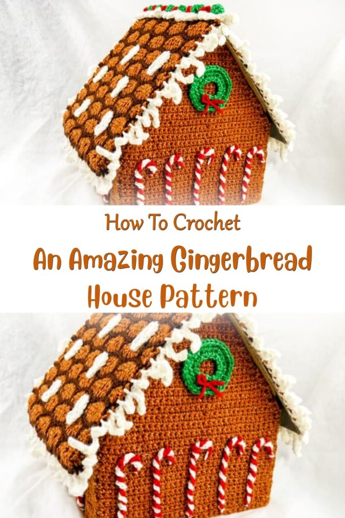 8 Free Crochet Gingerbread House Patterns For Festive Season - DIYs Maker